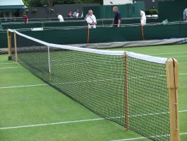 Universal Wooden Tennis Posts | WM James
