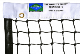 Edwards Championship Tennis Net - 3.5mm Netting, Double-Stitched ...