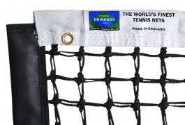 Edwards Championship Tennis Net - 3.5mm Netting, Quad-Stitched Standard ...