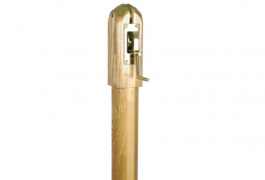 Square Centre Court Wooden Tennis Posts | American Ash Court Posts