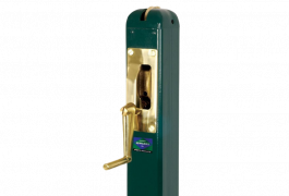 Square steel pickle ball posts