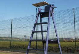 Large Umpire Chair | Professional Solid Redwood Umpires Chair | Edwards ...