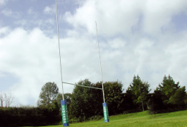 Steel Rugby Posts & Fixings for Juniors & Seniors | Edwards Sports